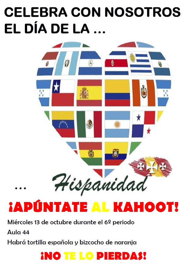 DÍA DE LA HISPANIDAD, NATIONAL DAY OF SPANISH AND LATIN AMERICAN ...