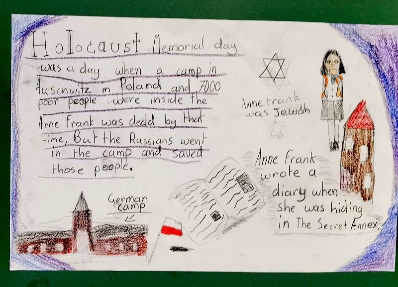Holocaust Memorial Day at ESB | European School of Bergen (NL)